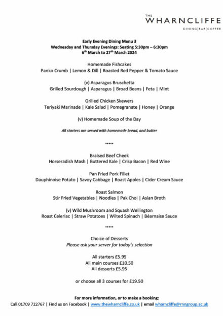 Menus & Special Events - RNN Commercial Services